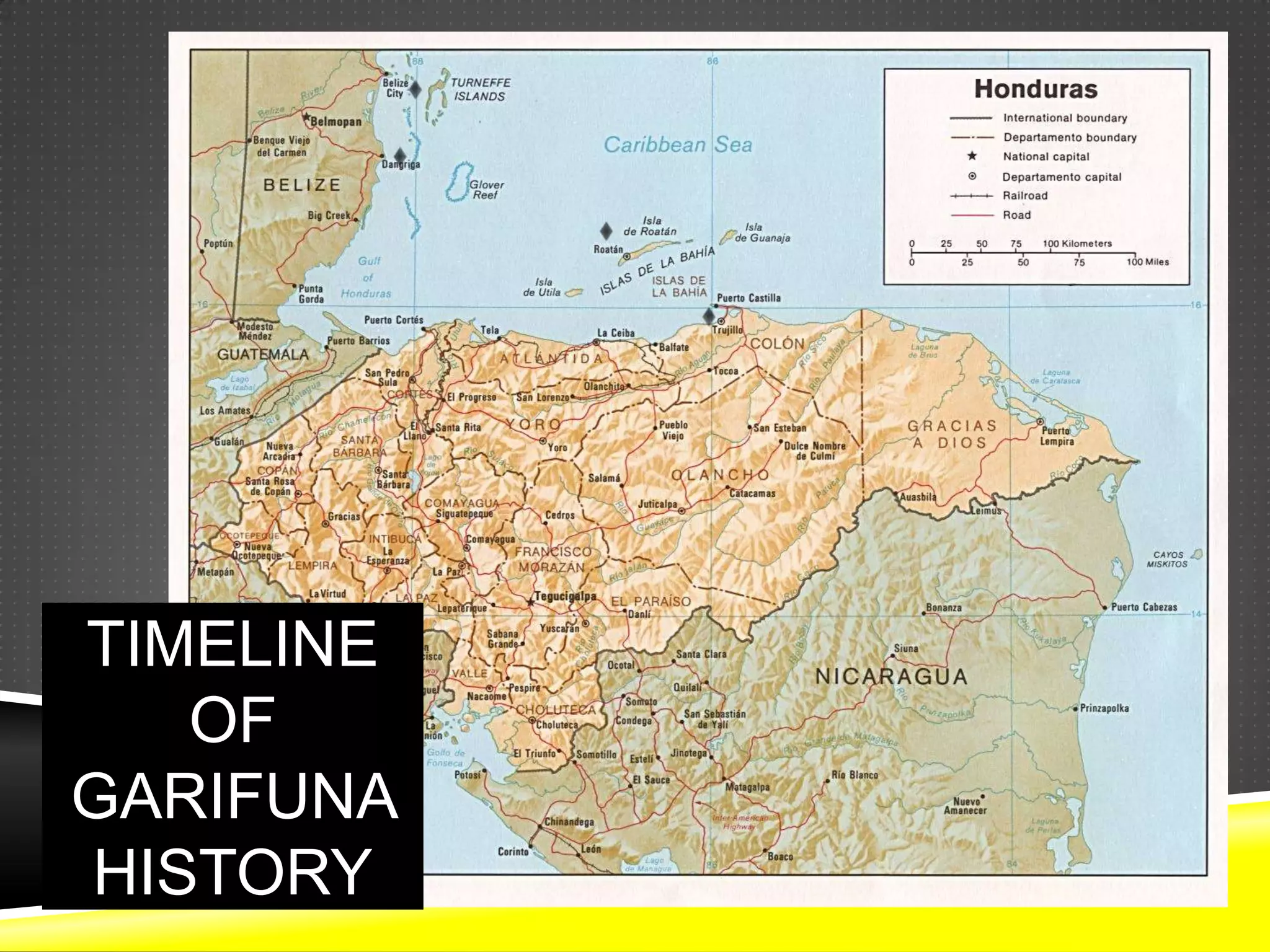 Belize Garifuna Timeline | PPTX