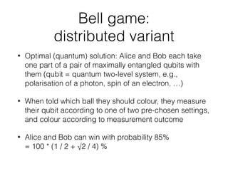 Bell, Buddhism, QM | PPT