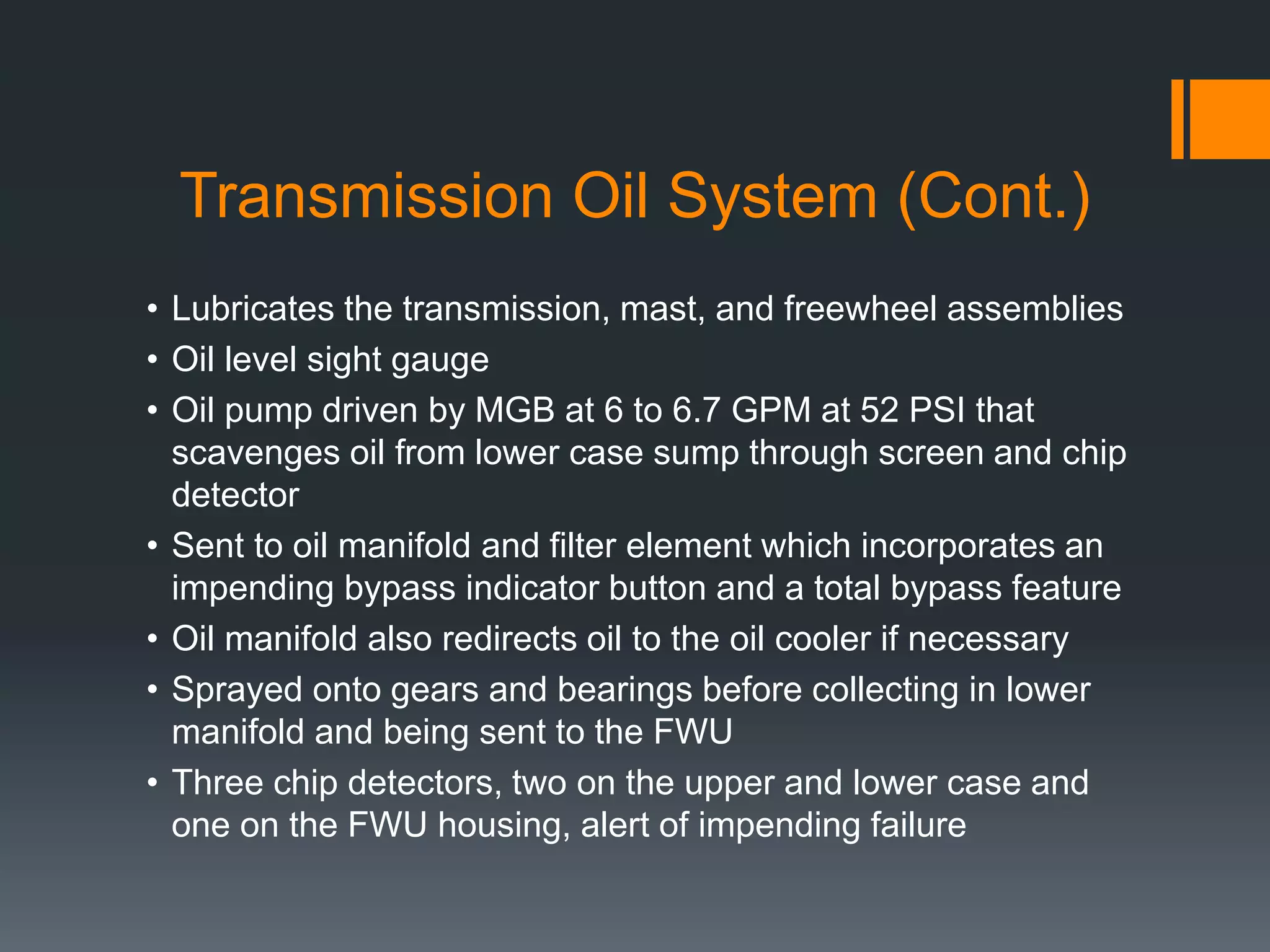 Bell 407 Rotor and Transmission Systems | PPTX
