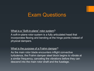Bell 407 Rotor and Transmission Systems | PPTX