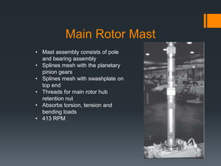 Bell 407 Rotor and Transmission Systems | PPTX