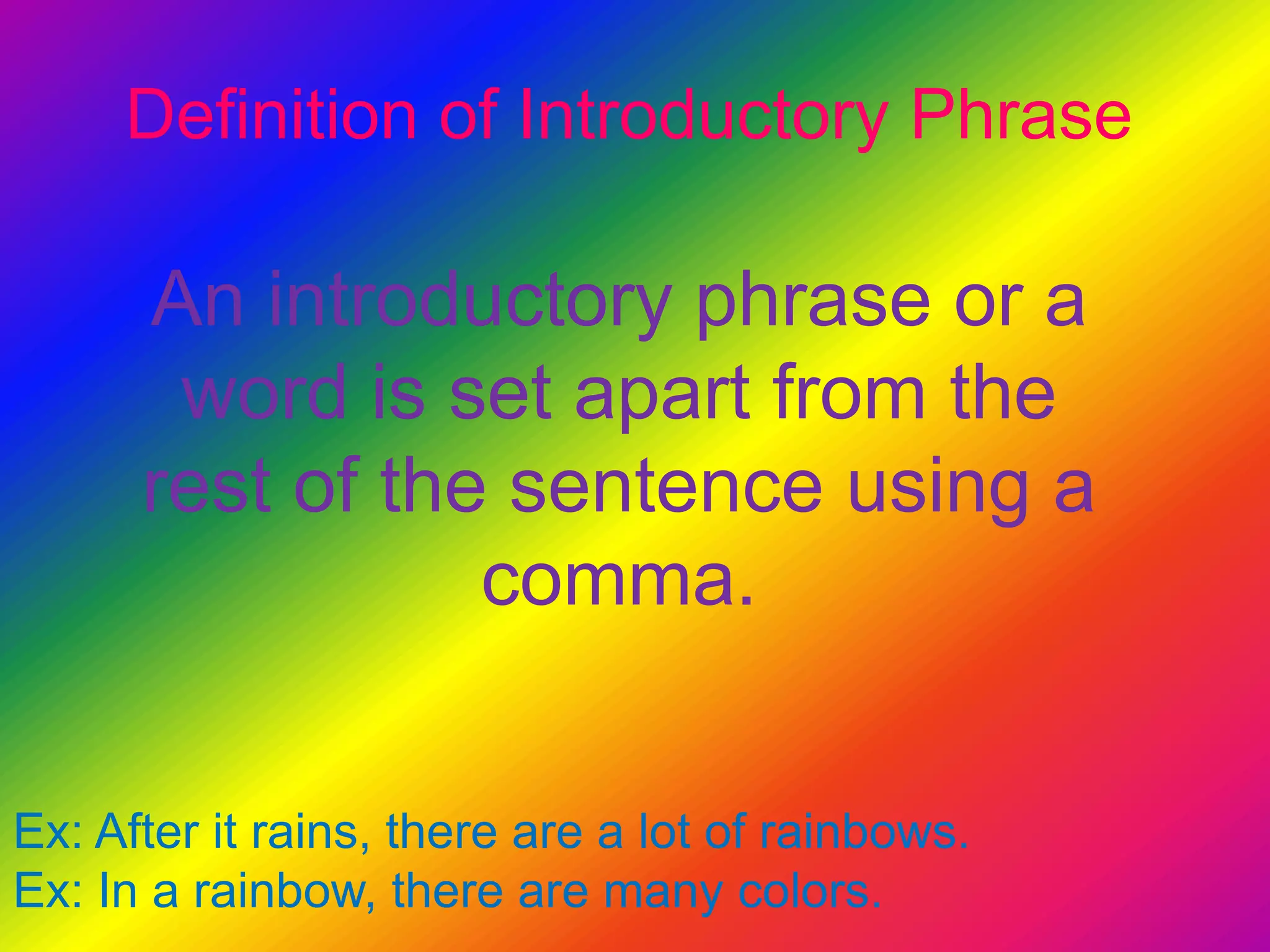 Intro Phrases | PPTX