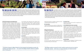 The Rockefeller Foundation's Bellagio Center | PDF