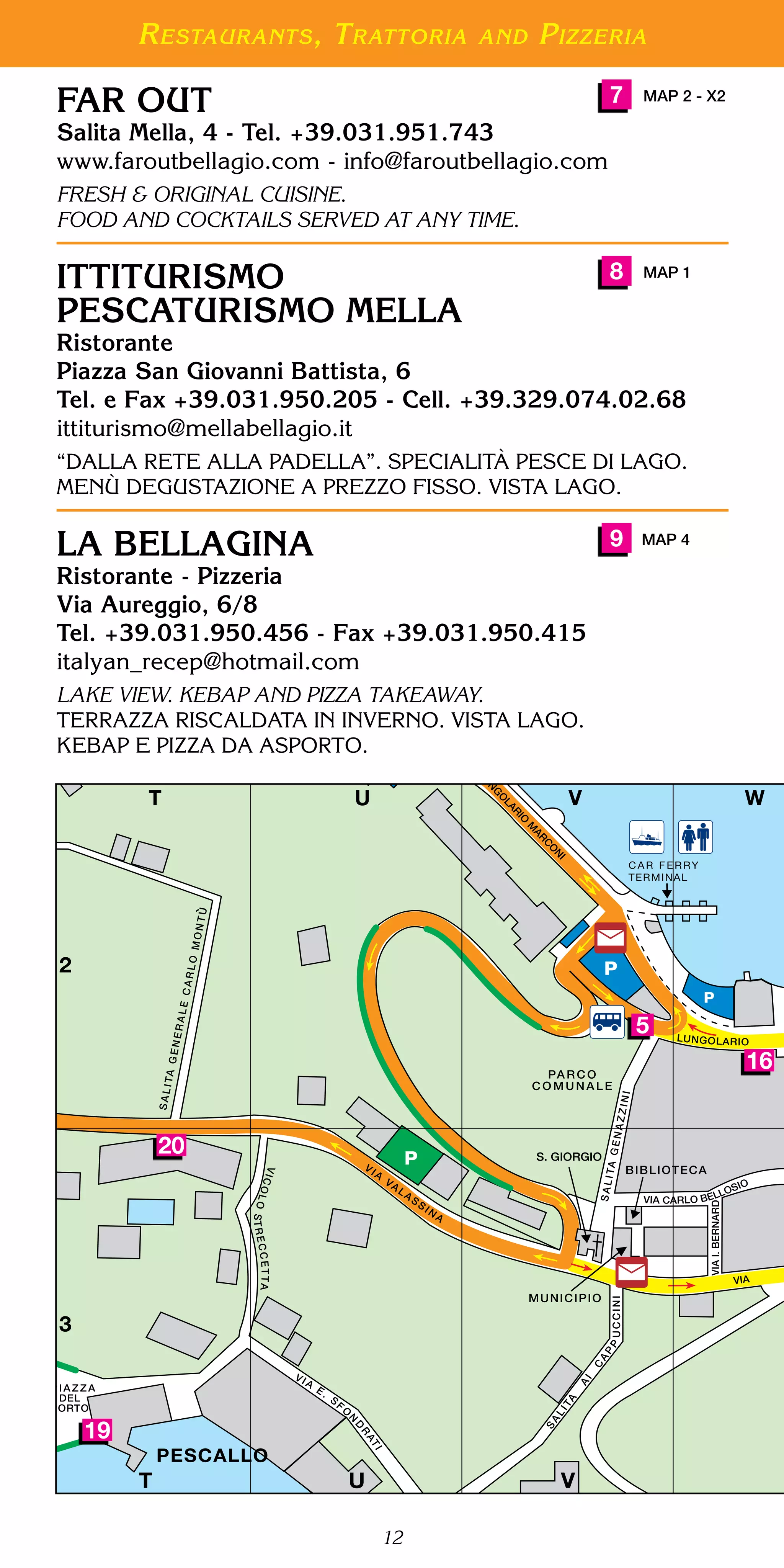 Bellagio info | PDF