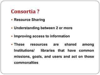 Library Consortia | PDF
