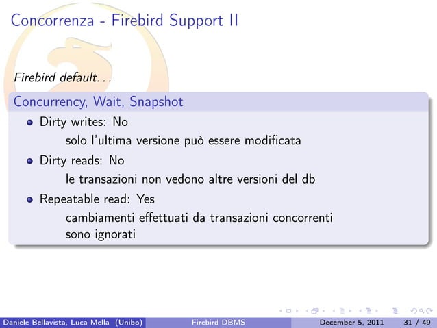 Firebird DBMS | PPT