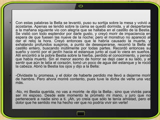 Bella y bestia | PPTX