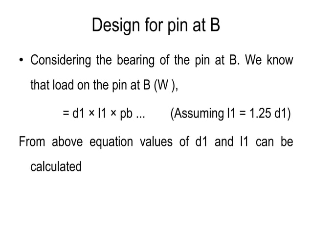Bell Crank Lever.pptxDesign of Bell Crank Lever | PPTX