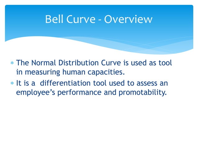 Bell curve - PMS | PPTX