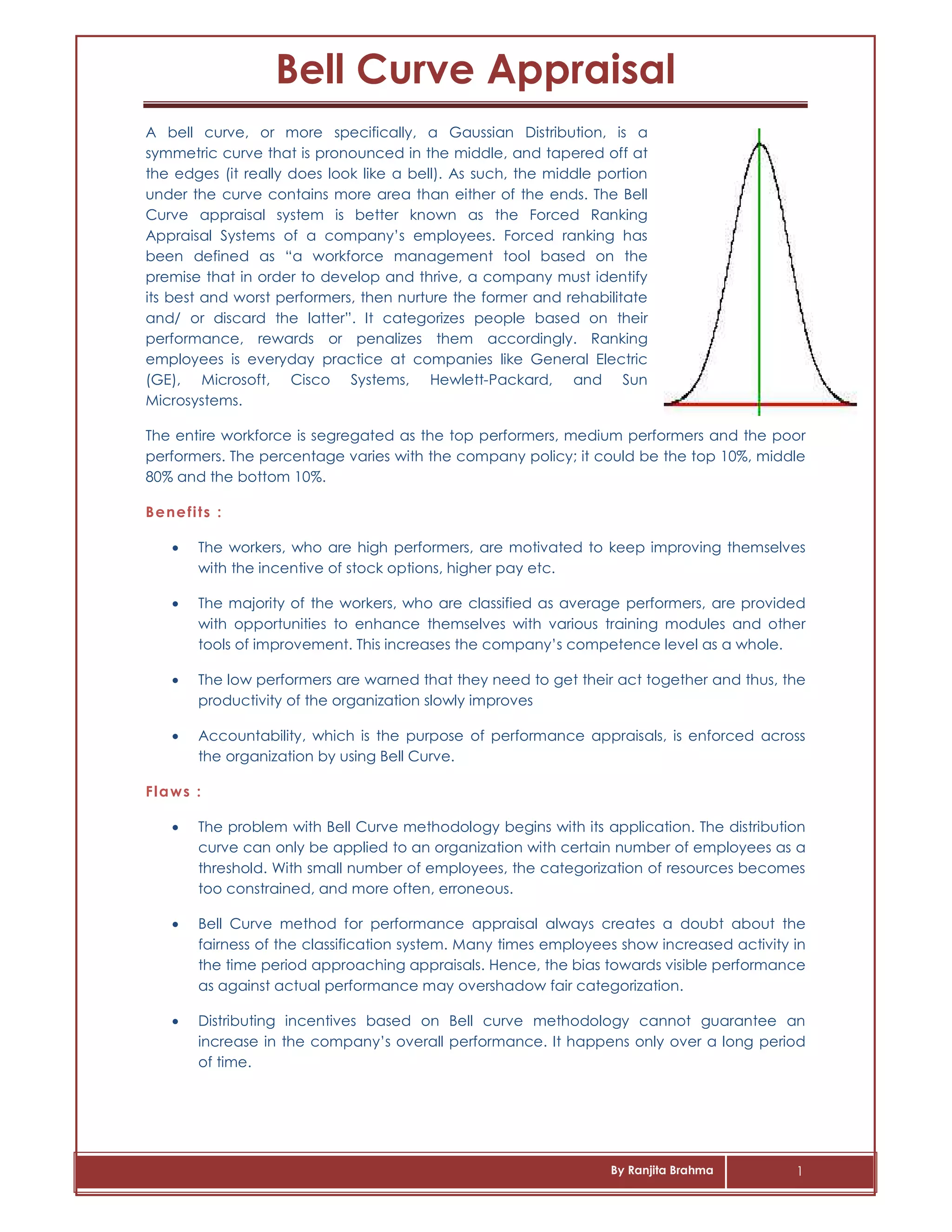 Bell curve appraisal | PDF