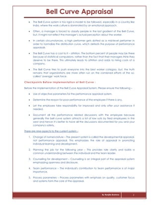 Bell curve appraisal | PDF