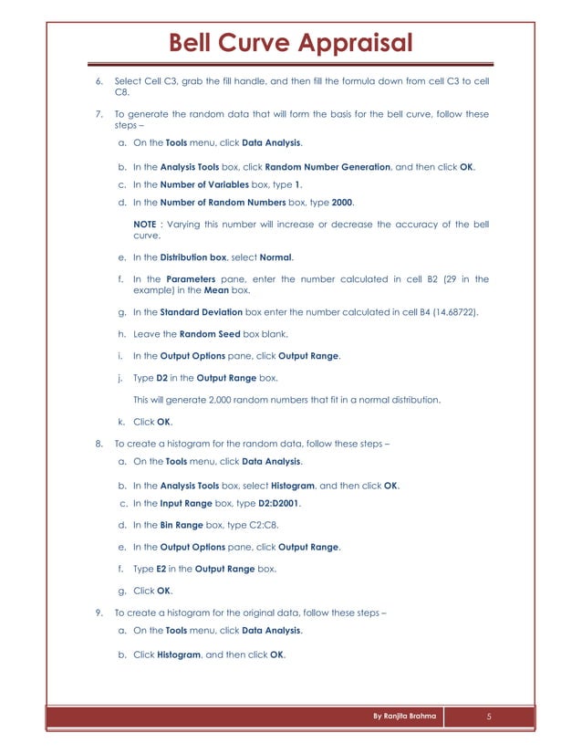 Bell Curve Appraisal Pdf Computer Software And Applications Computing