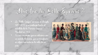Belle epoque | PDF