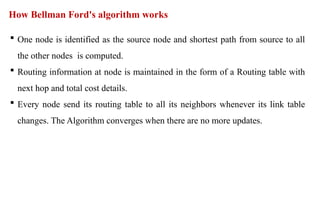 computer networks lab program Bellman Ford.pptx | Computer Networking | Computing