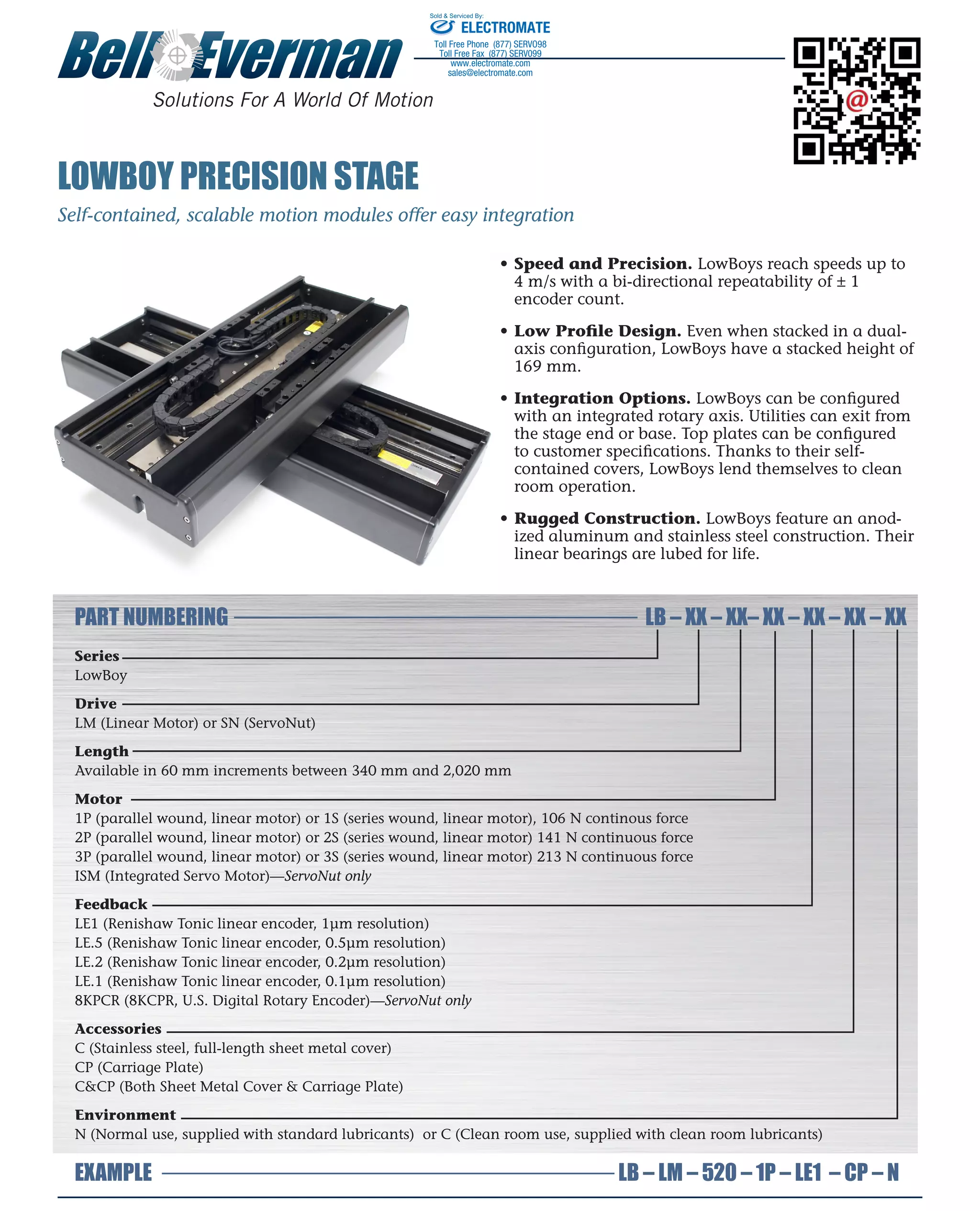 Bell-Everman Lowboy Precision Stage | PDF