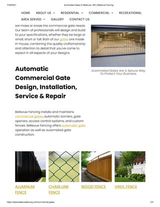 Chain link fence seattle | PDF