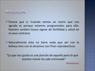 Belleza y sindrome de stendhal | PPT