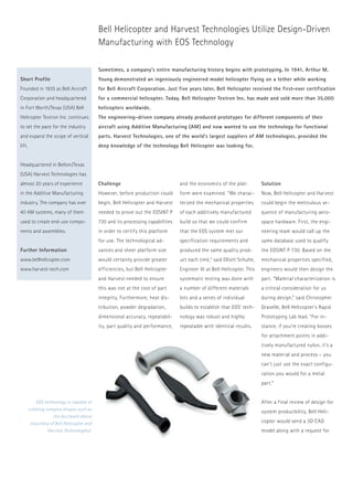 Bell Helicopter makes production grade flight certified hardware via ...