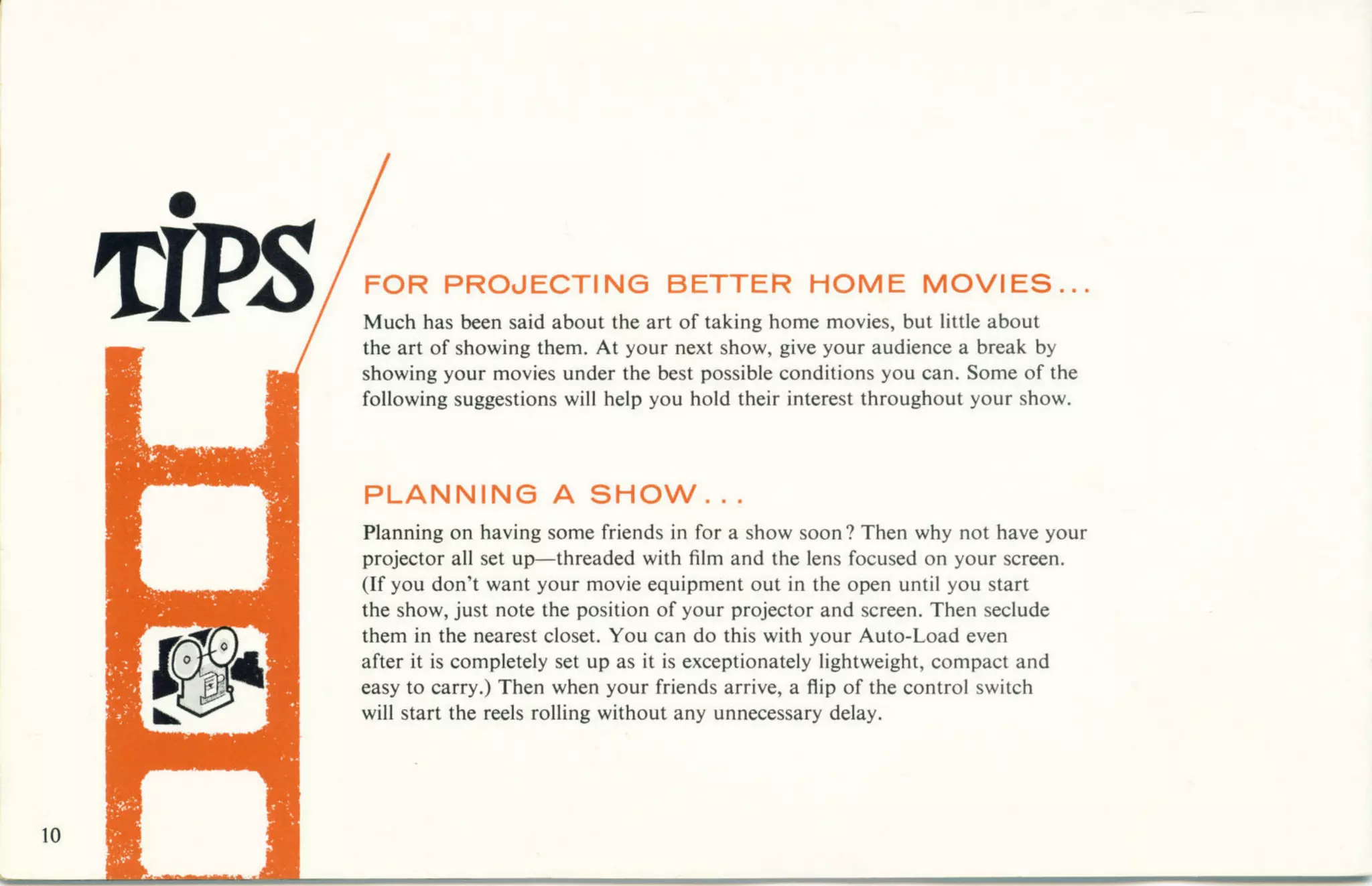 Bell & howell autoload 8mm projector user manual_english | PDF