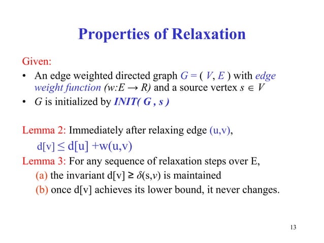 Bellman ford algorithm | PPT | Programming Languages | Computing