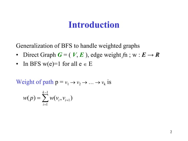Bellman ford algorithm | PPT | Programming Languages | Computing