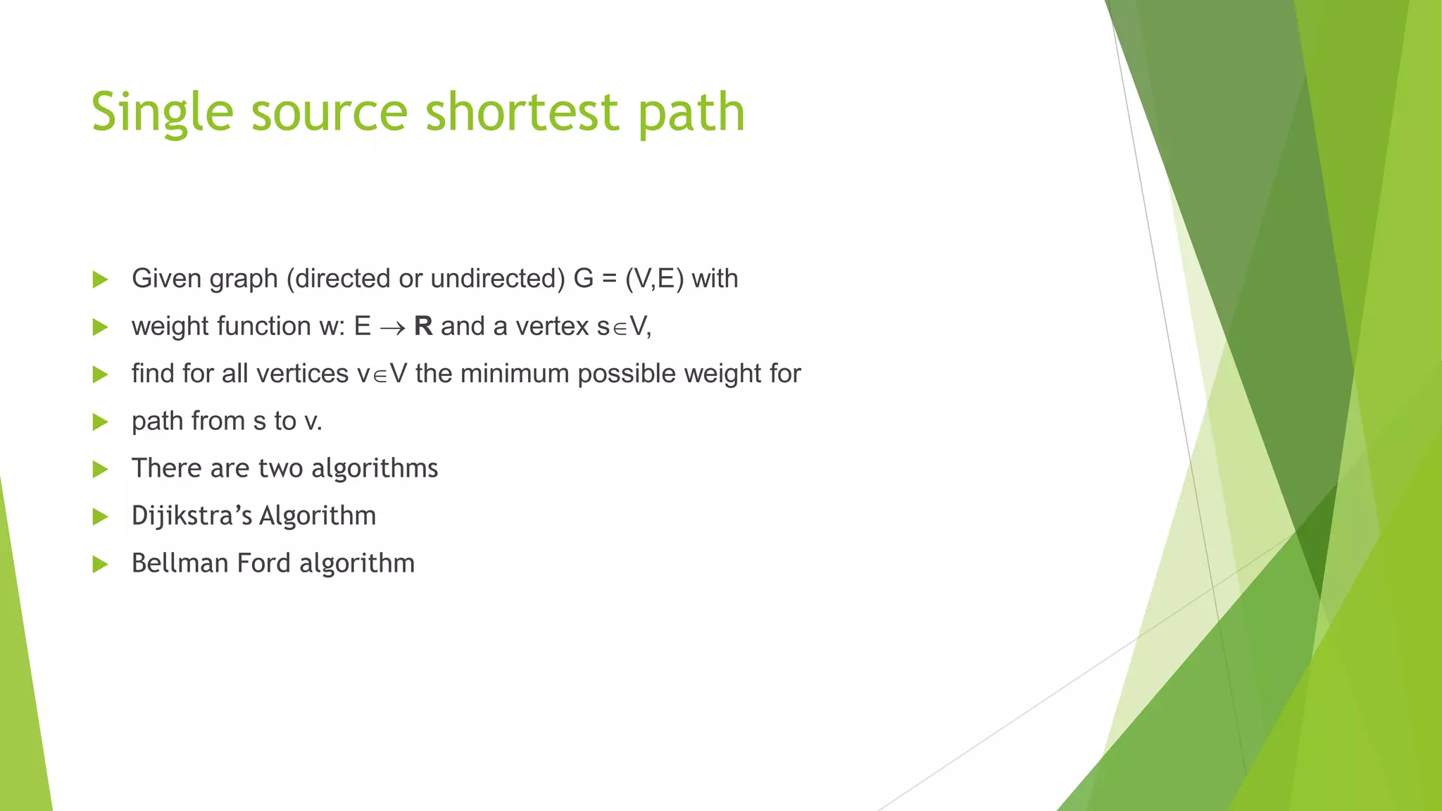 Bellman ford Algorithm | PPTX