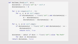 BELLMAN_FORD _ALGORITHM IN DATA STRUCTURES | PPT