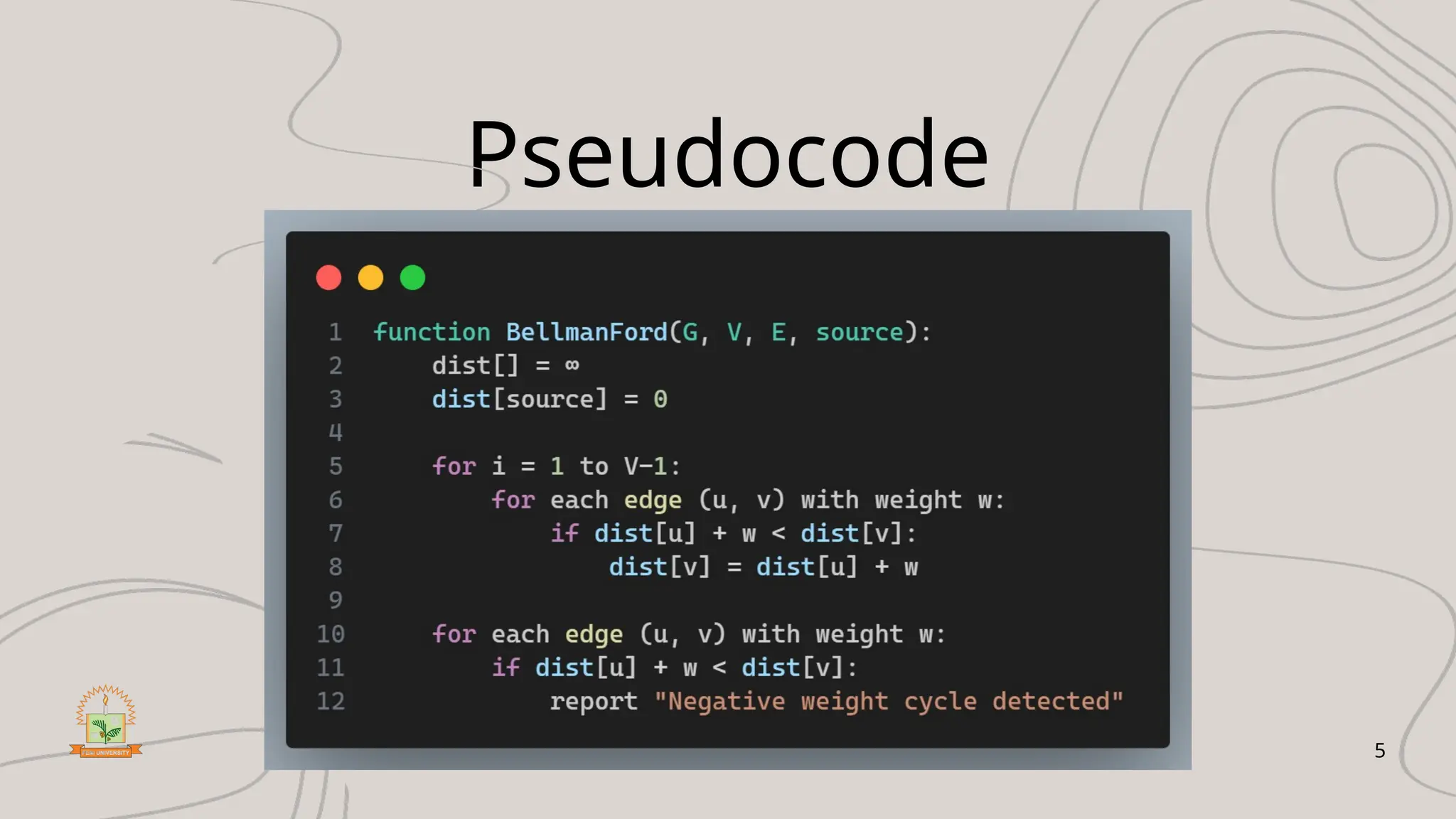 Bellman Fords Algorithm Presentation.pptx