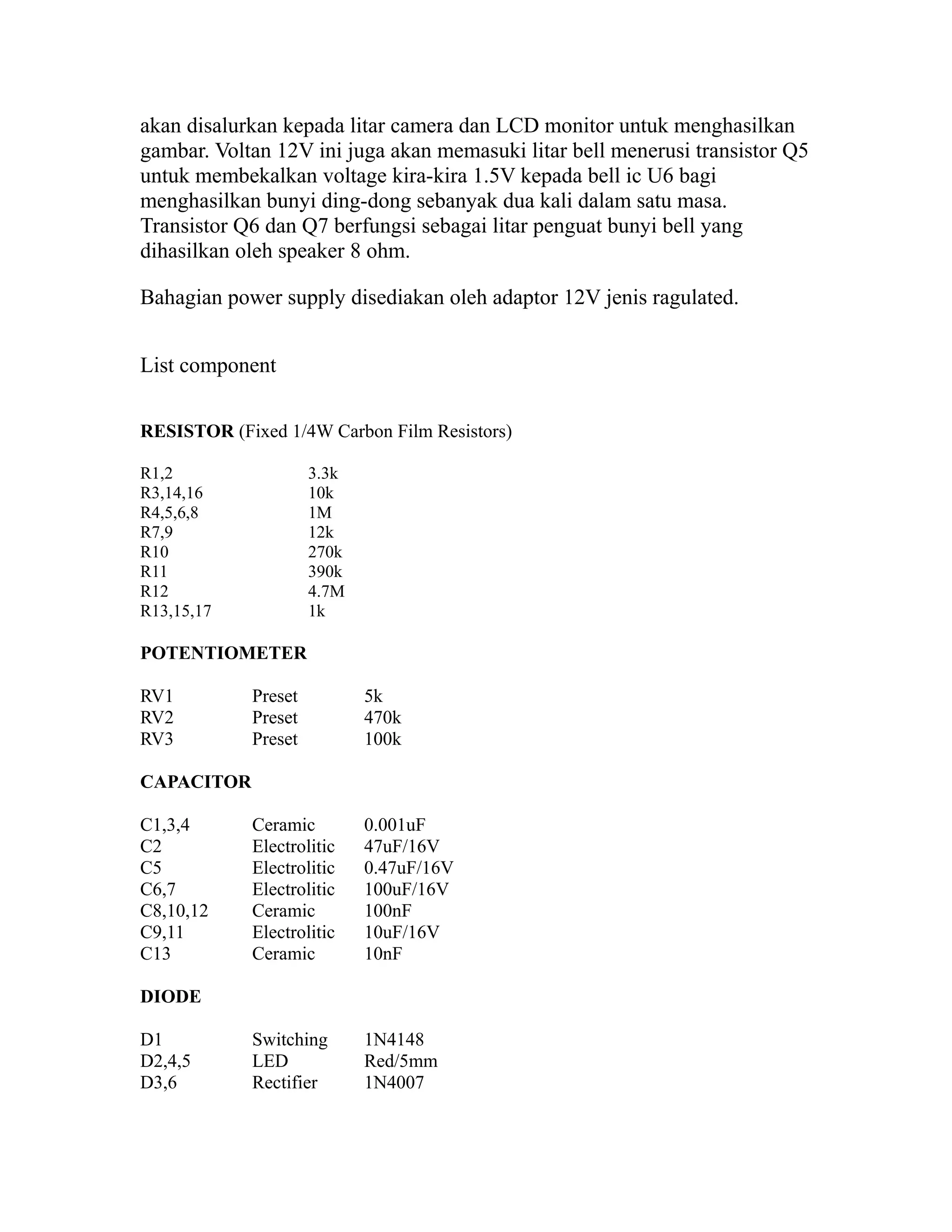 Automatic Door Bell monitor | RTF