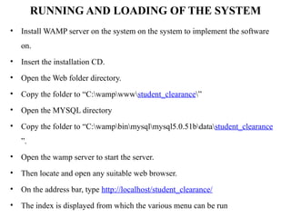 Design and Implementation of Online Student Clearance Management System ...