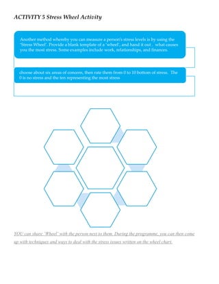 STRESS MANAGEMEMT WORKBOOK / MANUAL | PDF | Wellness | Healthy Living