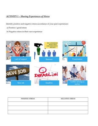 STRESS MANAGEMEMT WORKBOOK / MANUAL | PDF
