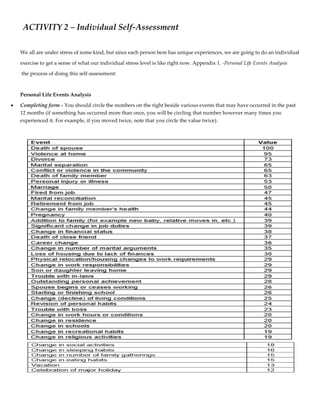 STRESS MANAGEMEMT WORKBOOK / MANUAL | PDF