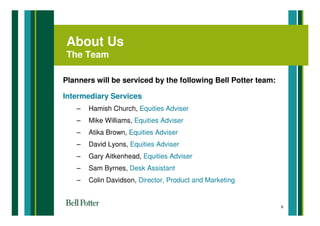 Bell Potter-To Whom It May Concern | PDF