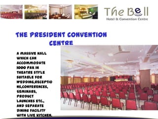 Bell Hotel and Convention Centre Bangalore | PPTX