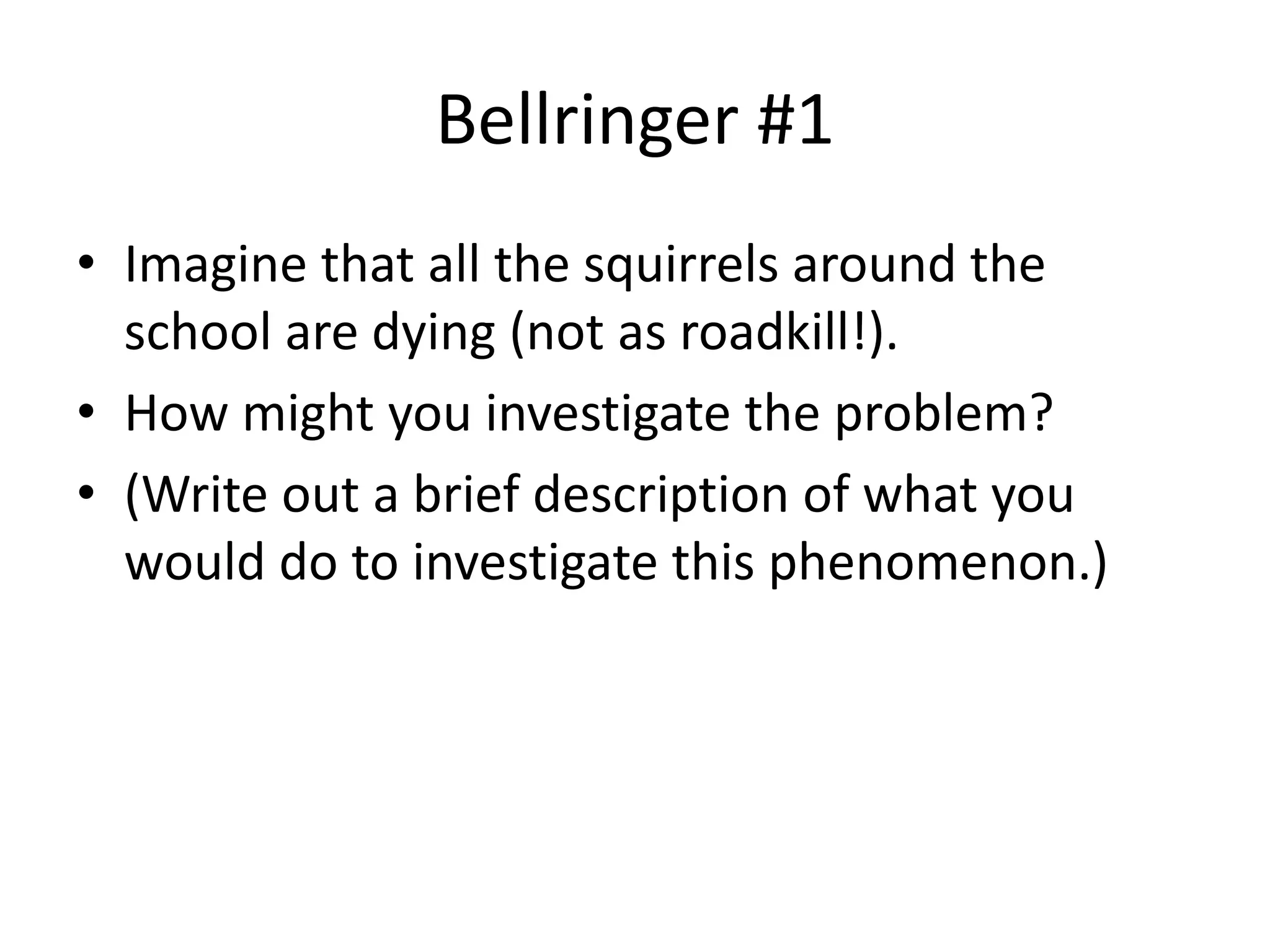 bell ringer | PDF