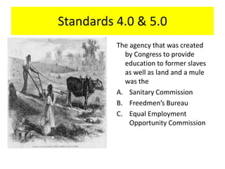 Bell ringers 6.1 for Reconstruction Era ( U. S. History) | PPTX