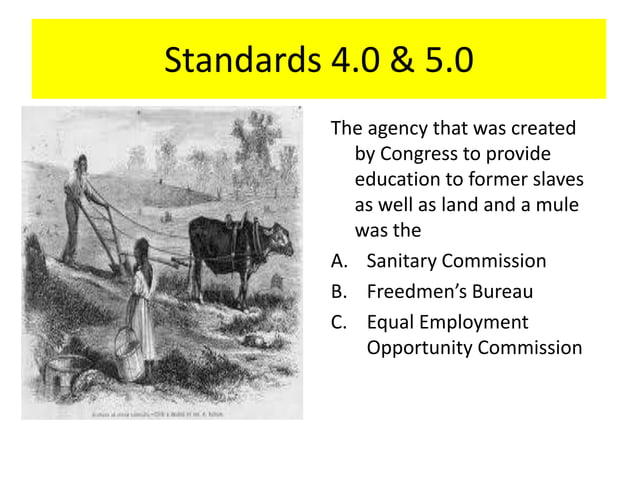 Bell ringers 6.1 for Reconstruction Era ( U. S. History) | PPTX