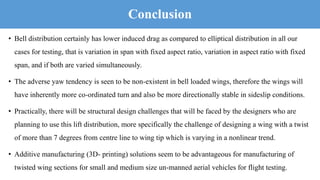 Bell shape lift_distribution | PPTX