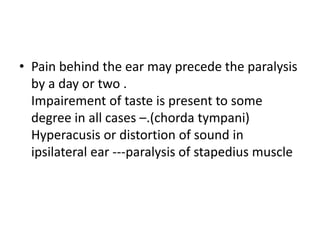 Bells palsy | PPTX