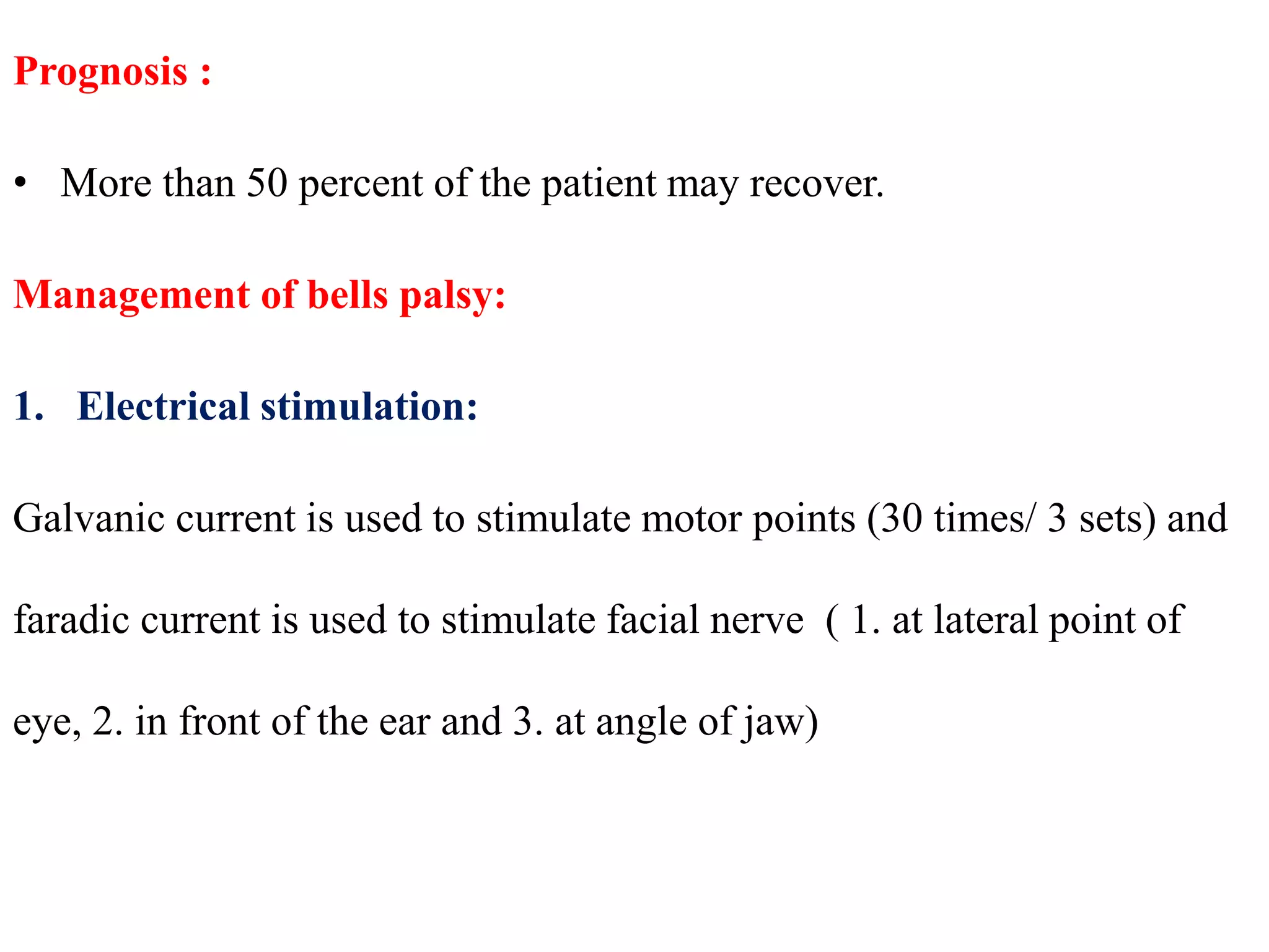 Bells palsy | PPTX