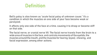 Bell's Palsy and PT Management.pptx