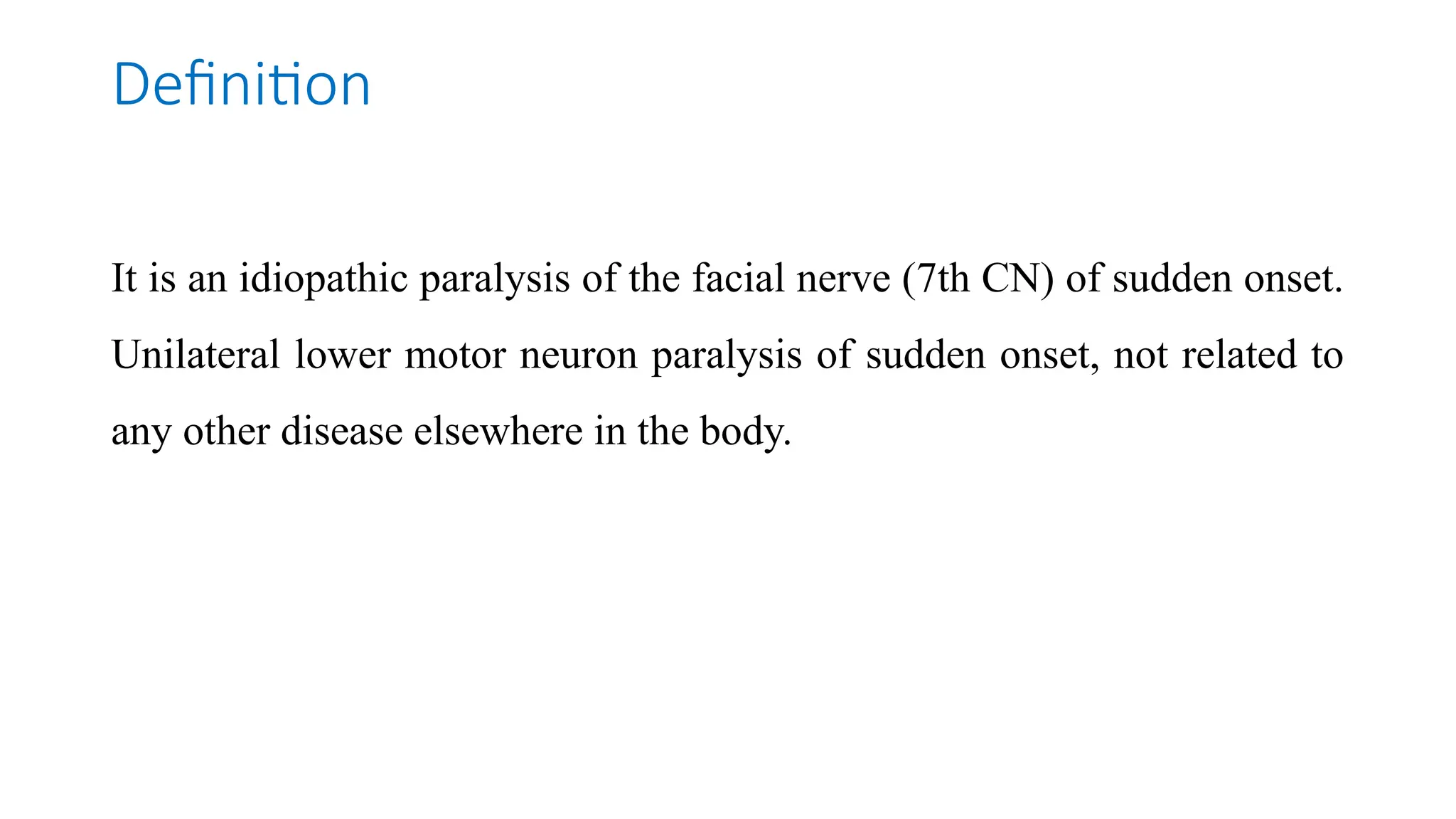 BELL’S PALSY.pptx medical surgical nursing | PPTX