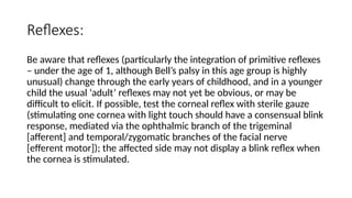 Bells palsy how to diagnose and treat .pptx