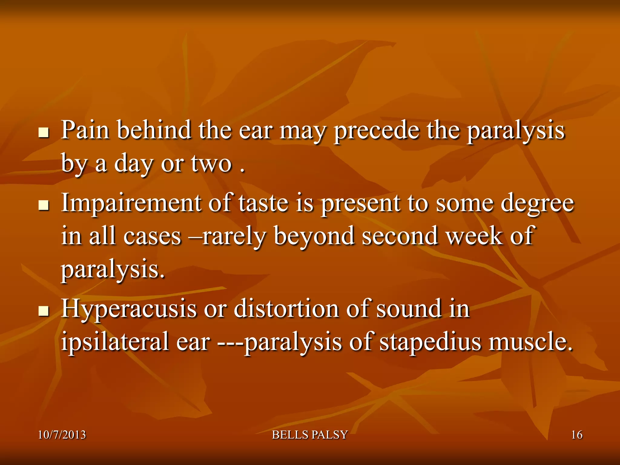Bells palsy | PPTX