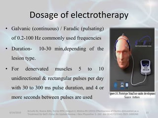PHYSIOTHERAPY TREATMENT FOR BELL'S PALSY | PPTX | Physical Therapy ...