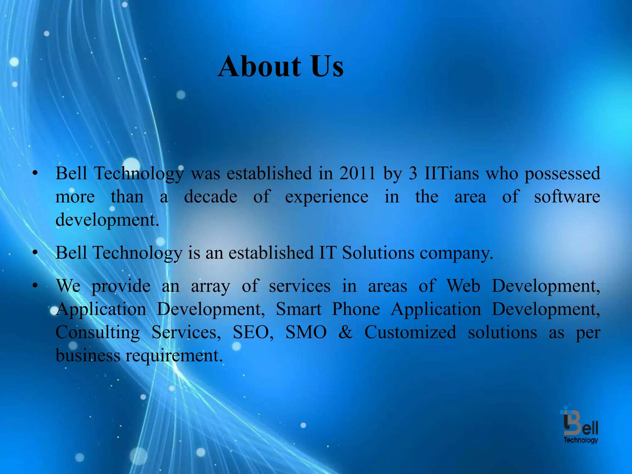 Bell Technology PPT | PPTX