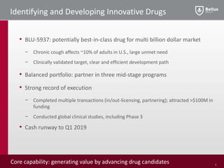 Bellus health presentation (g) october 10 v final | PPT