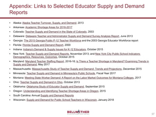 Teacher Supply and Demand: How States Track Shortage Areas | PDF