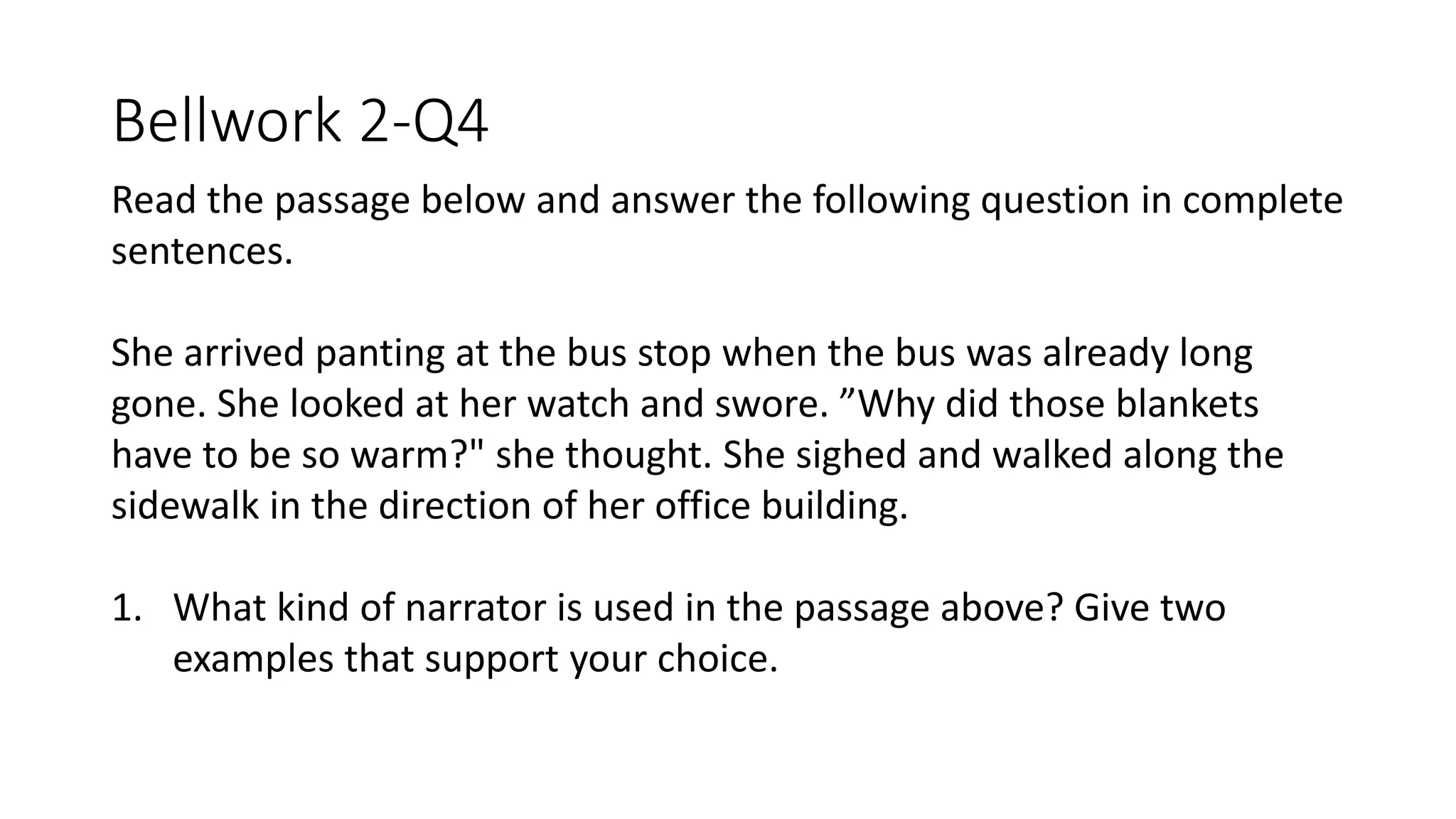 Bellwork 2-Q4 | PPTX